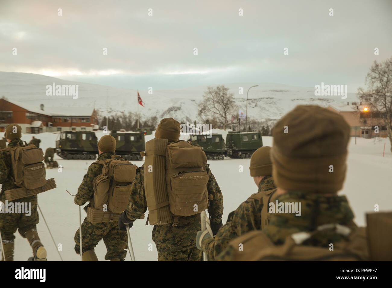 Royal marine commandos in arctic hi-res stock photography and images ...