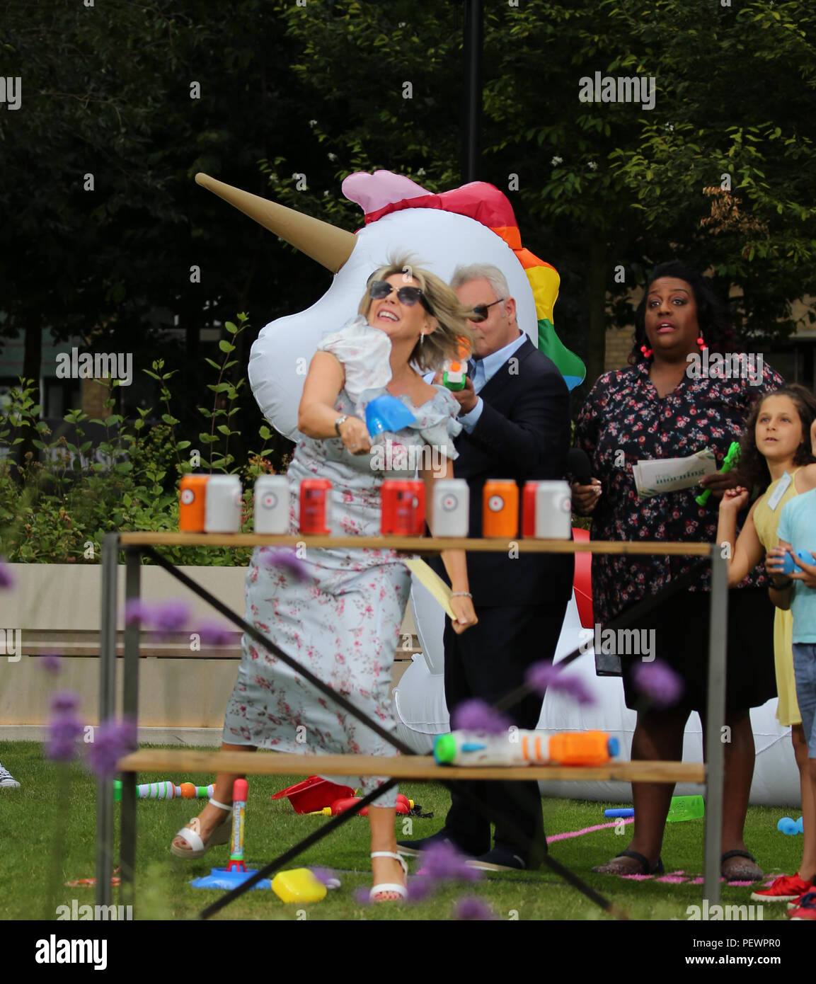 Eamonn Holmes and Ruth Langsford filming outside ITV Studios Featuring ...