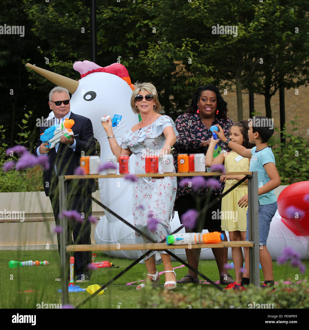 Eamonn Holmes and Ruth Langsford filming outside ITV Studios Featuring ...