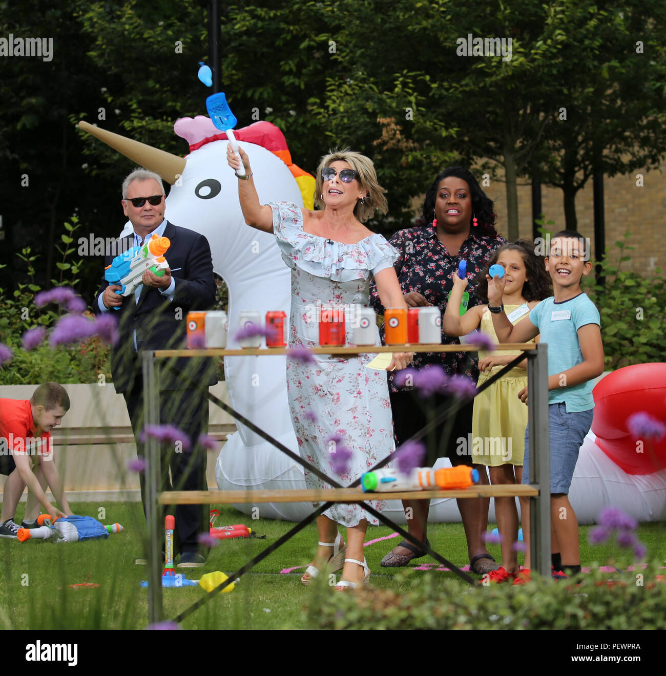 Eamonn Holmes and Ruth Langsford filming outside ITV Studios Featuring ...
