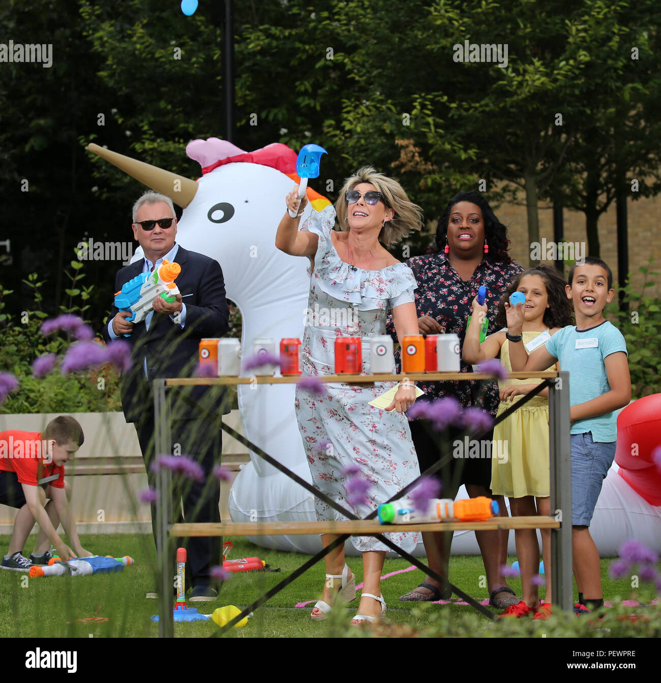 Eamonn Holmes and Ruth Langsford filming outside ITV Studios Featuring ...