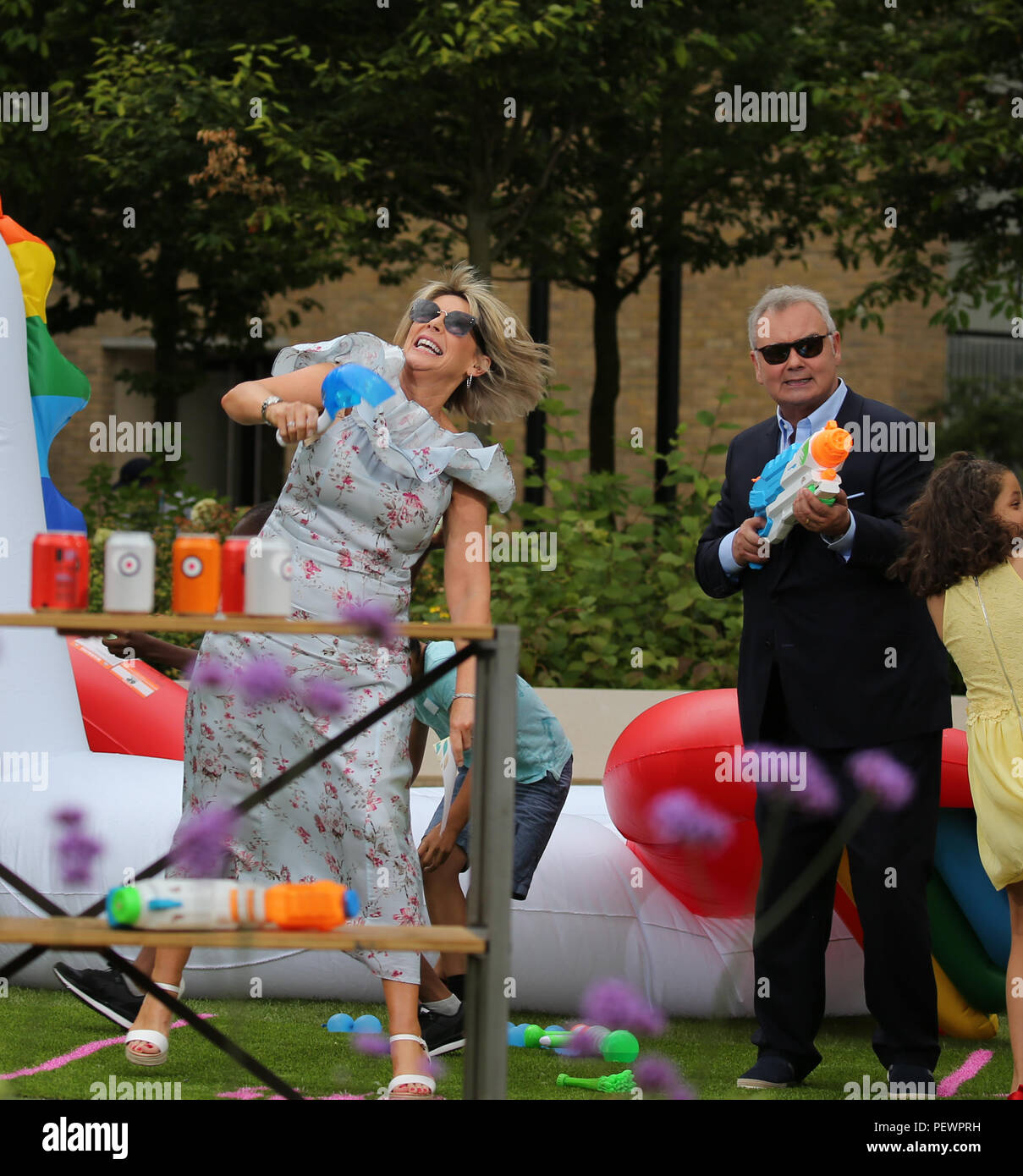 Eamonn Holmes and Ruth Langsford filming outside ITV Studios Featuring ...