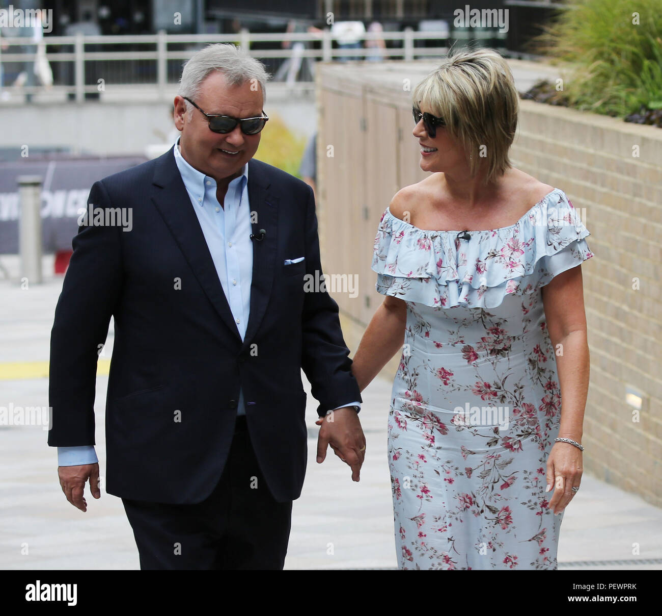 Eamonn Holmes and Ruth Langsford filming outside ITV Studios Featuring ...
