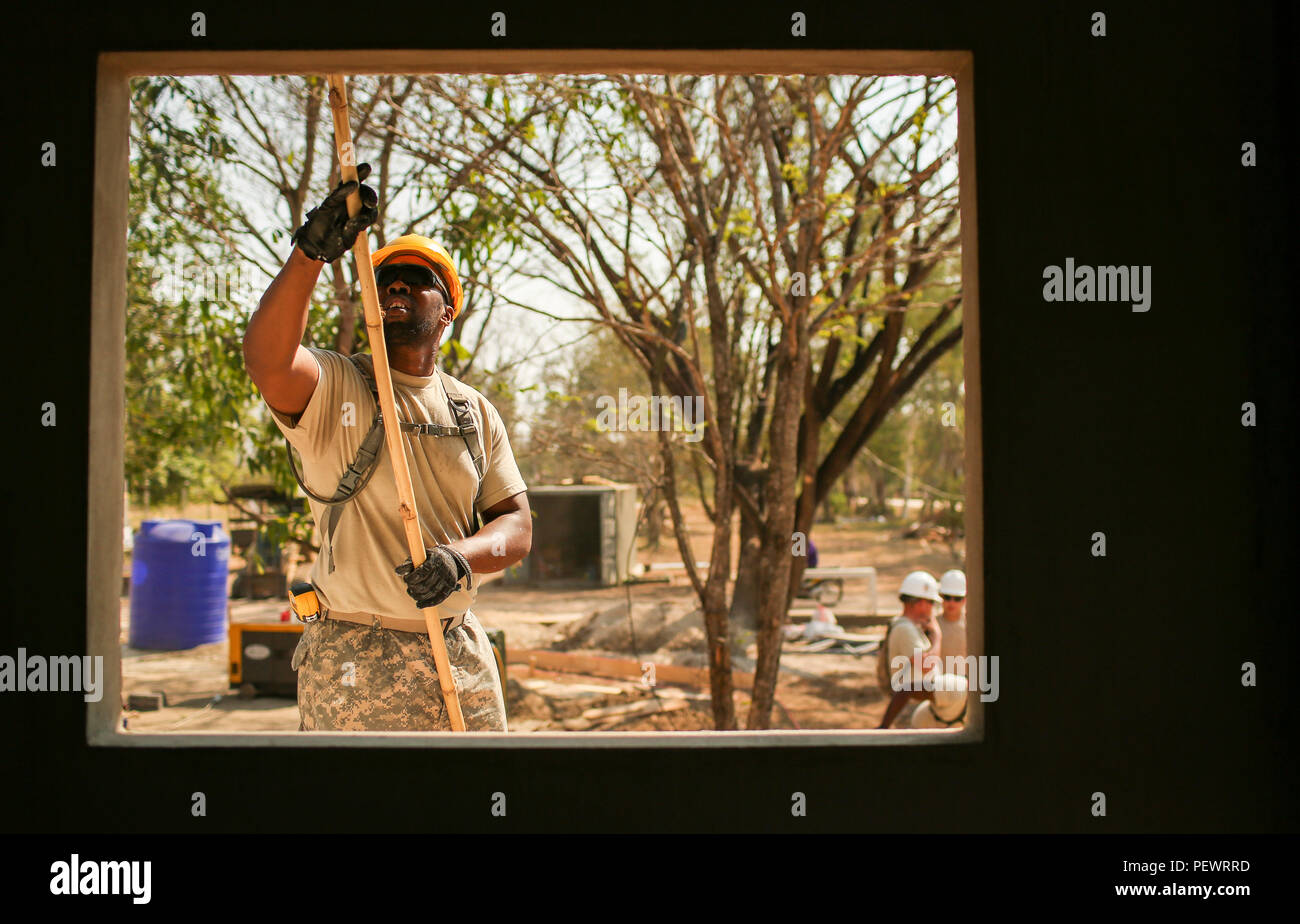 A U.S. Army soldier with the 643rd Engineer Company, 84th Battalion ...