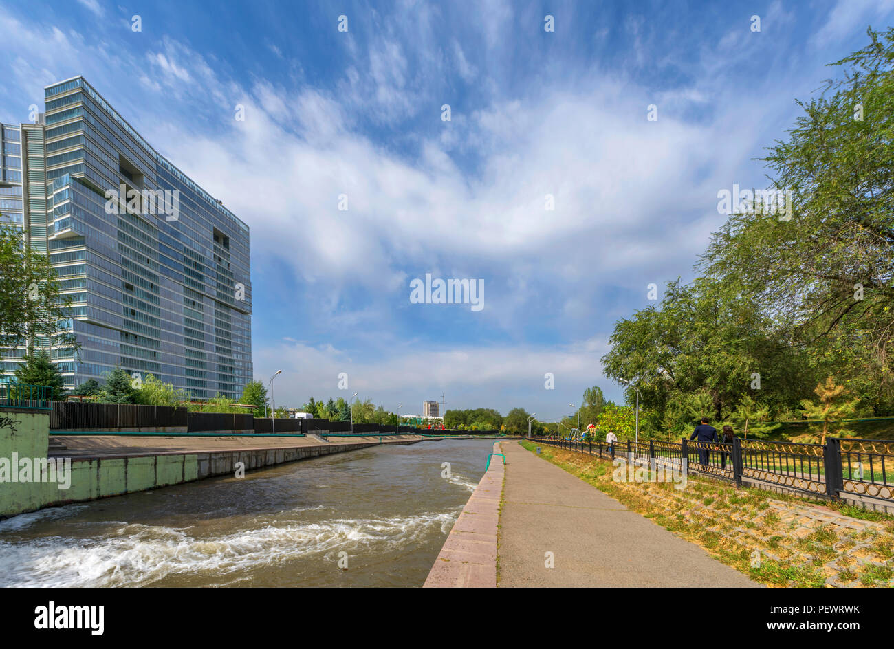 Kazakhstan almaty view almaty city hi-res stock photography and images ...