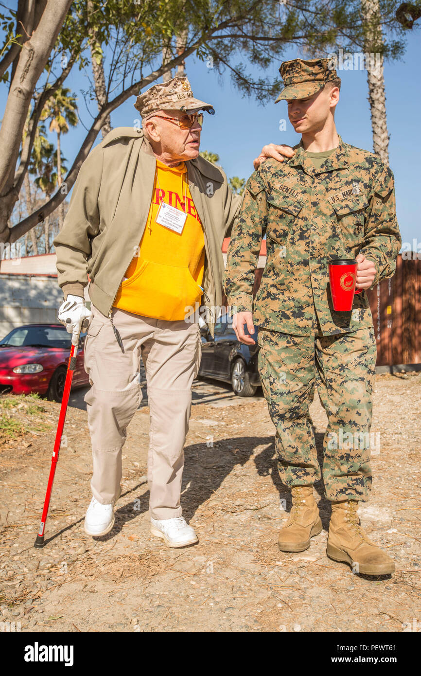 U.S. Marine Corps Lance Cpl. Kevin Gentle, a field wireman with 1st ...