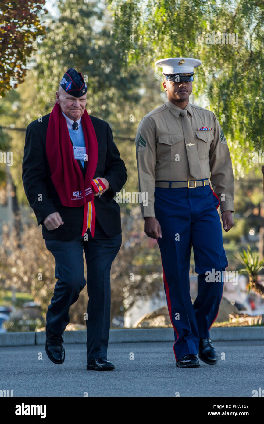 U.S. Marine Corps Cpl. Keith Parkham, Headquarters Battalion, 1st ...