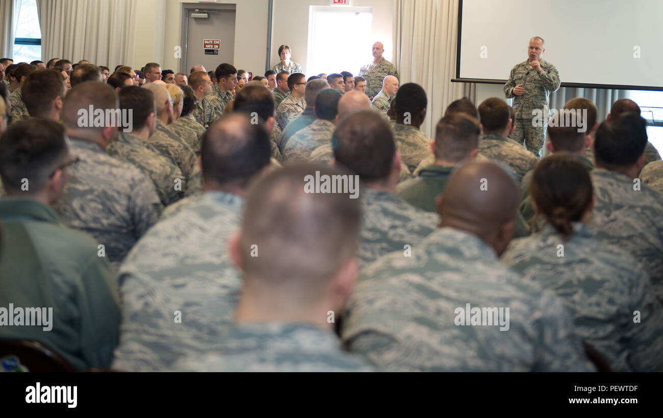 U.S. Air Force Chief Master Sgt. James Hotaling, command chief, Air ...