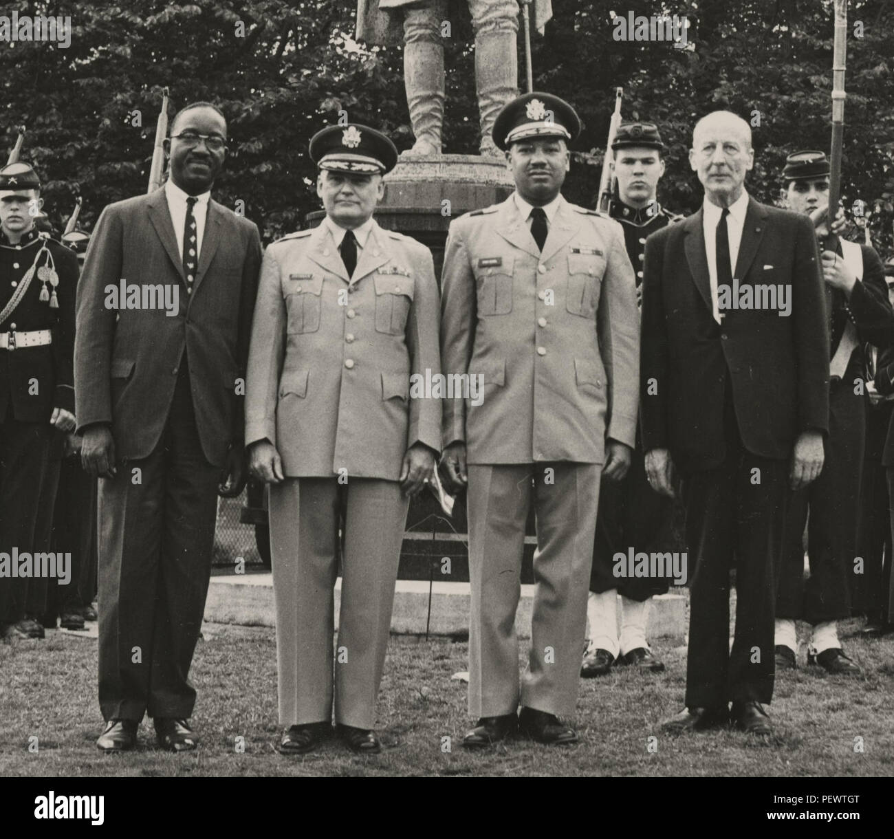 Col. Otho van Exel is photographed during a Civil War Centennial event ...
