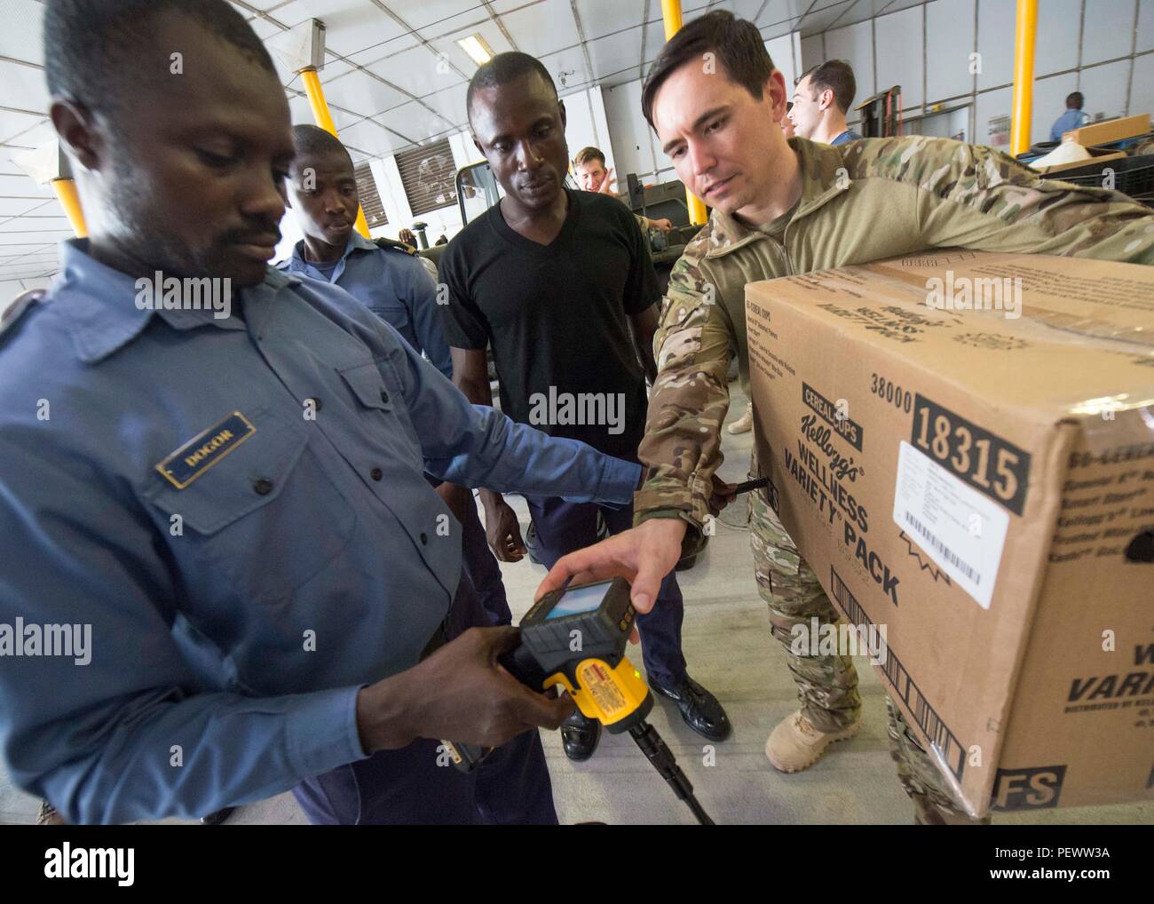 160209-N-QF605-201 GULF OF GUINEA (Feb. 9, 2016) - Boatswain's Mate 2nd ...