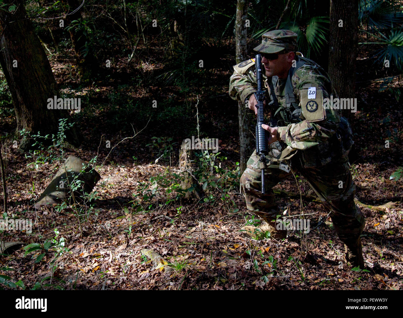 Sgt. Joseph Oneto, a military police with the 724th Military Police ...