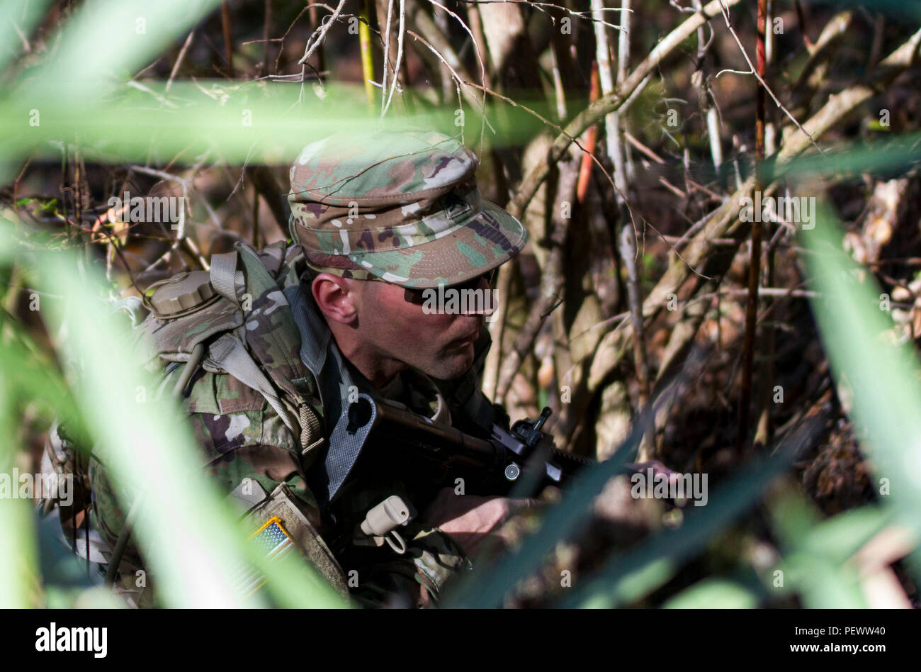 Sgt. Joseph Oneto, a military police with the 724th Military Police ...