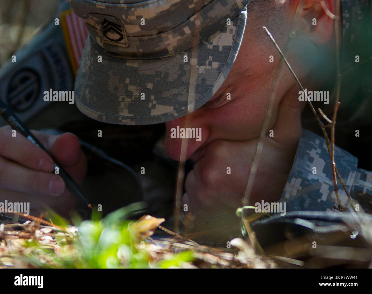 Staff Sgt. Jacob Costas with the 384th Military Police Battalion, from ...