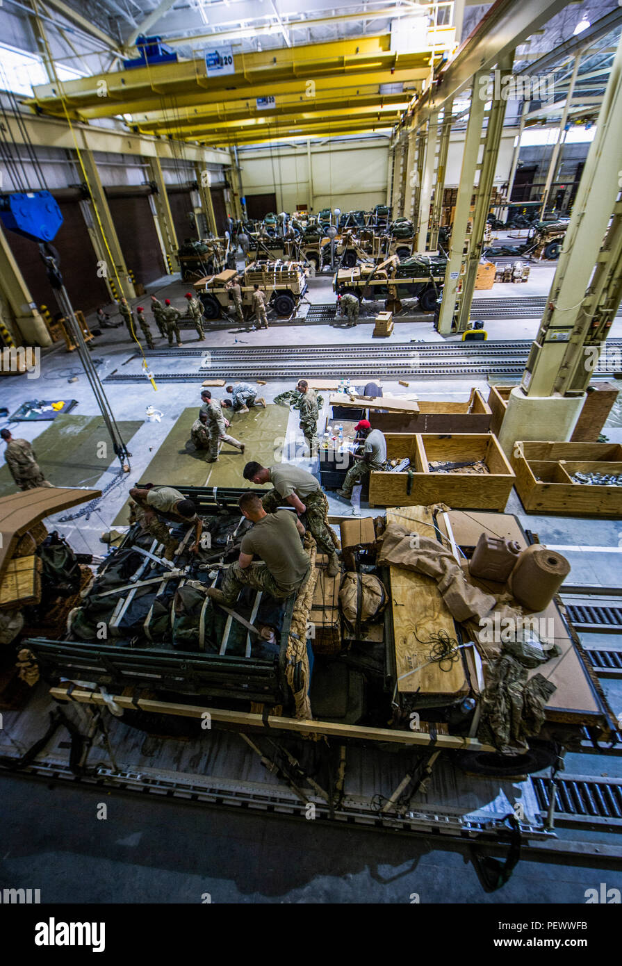 U.S. Army Soldiers with the 11th Quartermaster Company, 189th Combat ...
