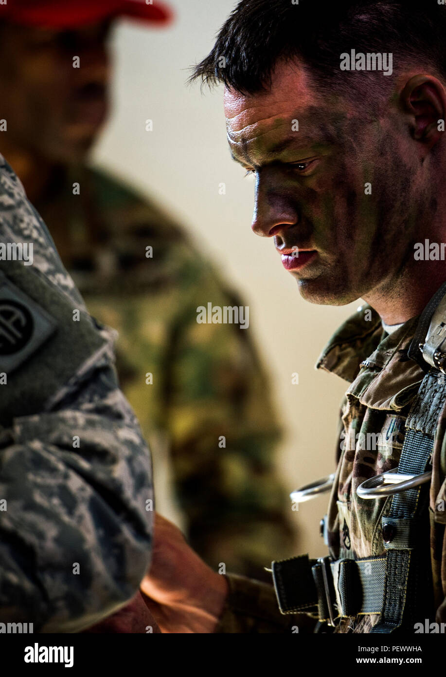 U.S. Army Staff Sgt. Chad Marler, a squad leader with the 1st Battalion ...