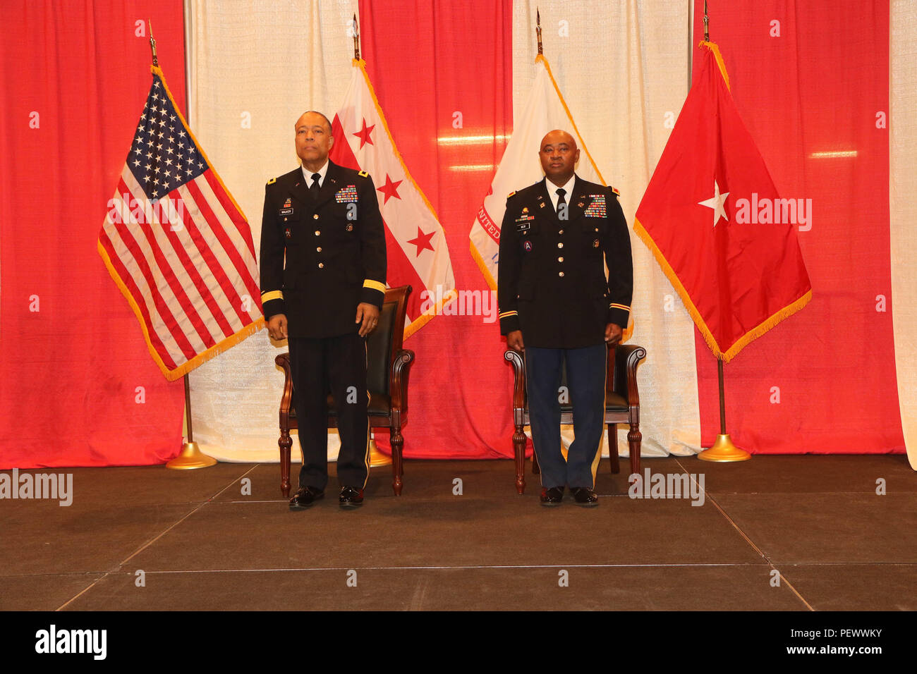 Brig. Gen. William J. Walker, Guard Land Component manager, District of ...