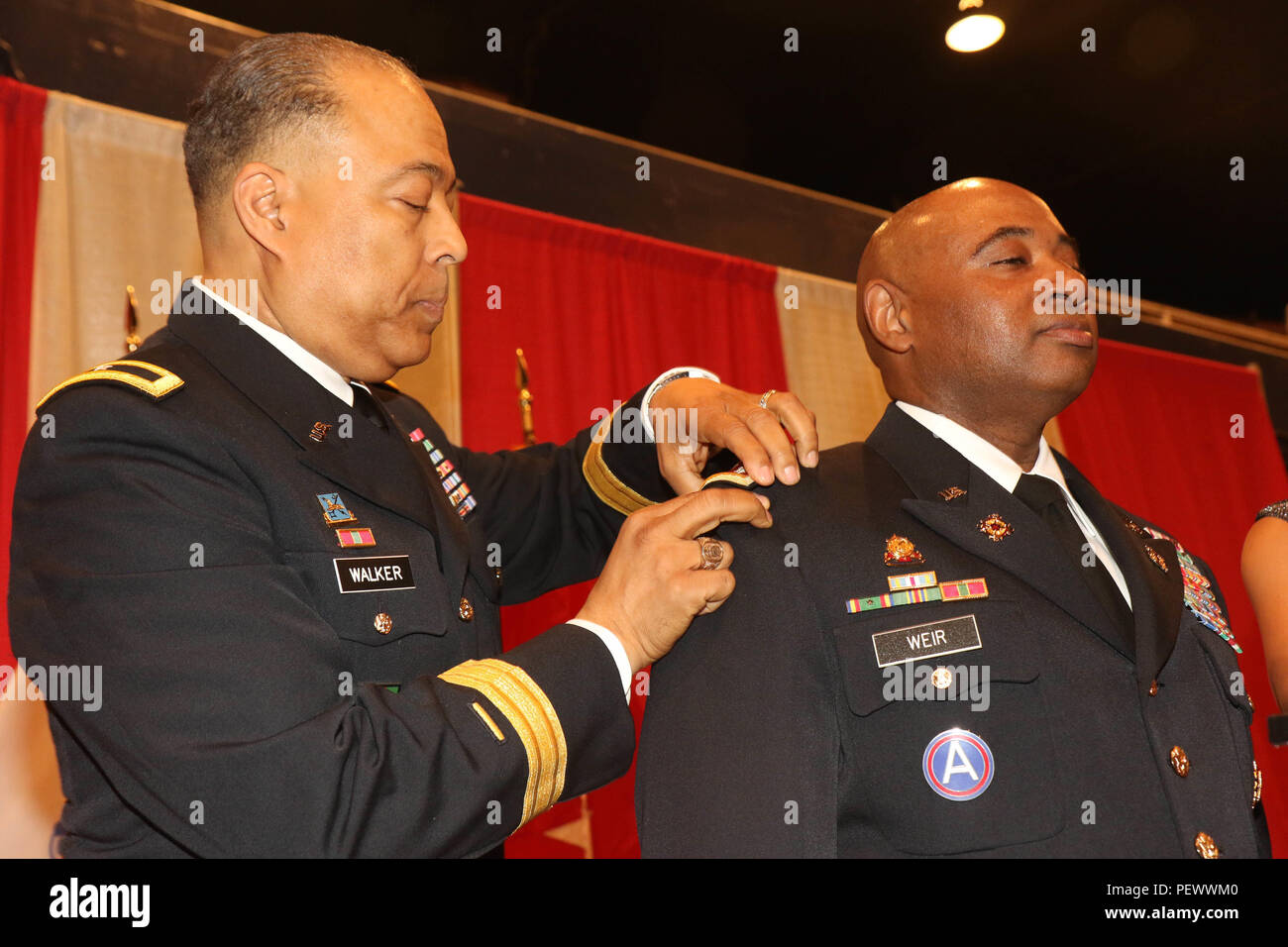 Brig. Gen. William J. Walker, Guard Land Component manager, District of ...