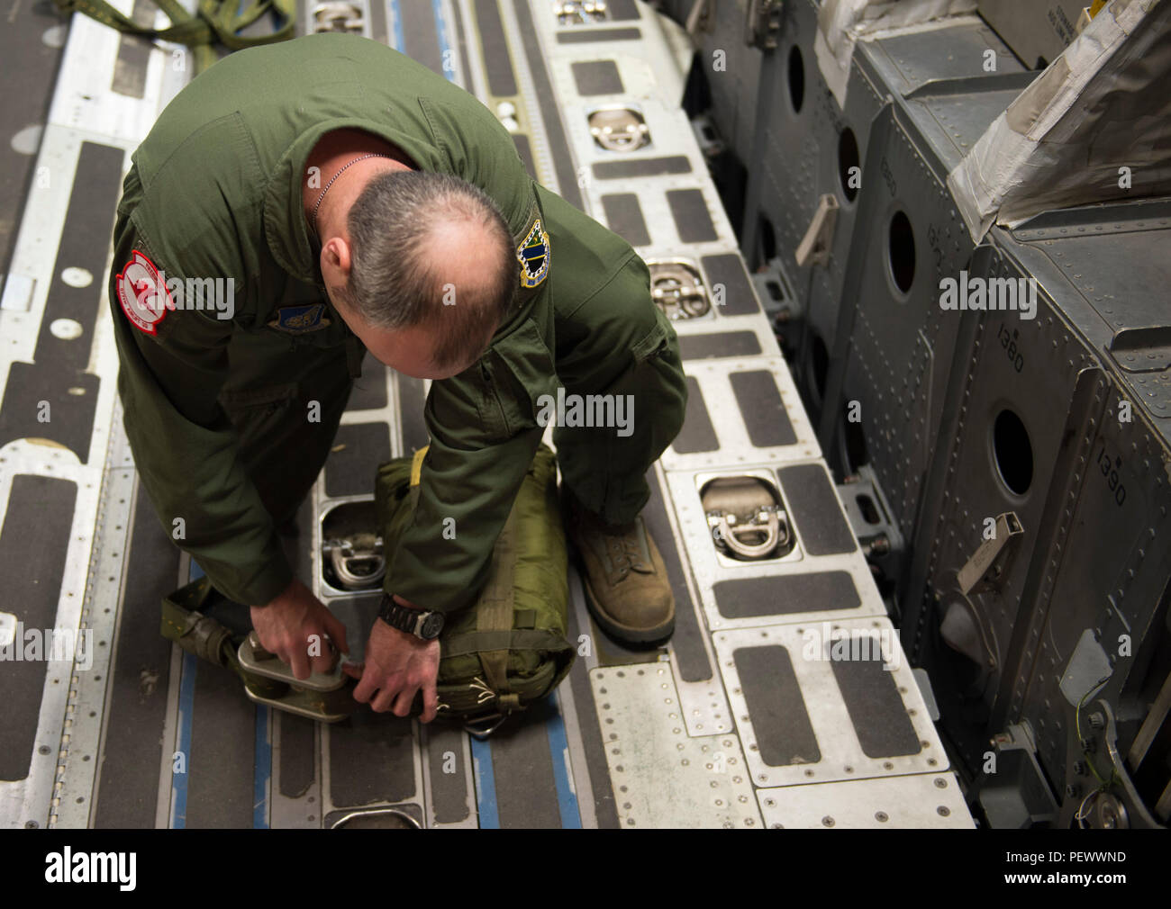 U.S. Air Force Tech. Sgt. Christopher Gilbert, loadmaster, 517th ...