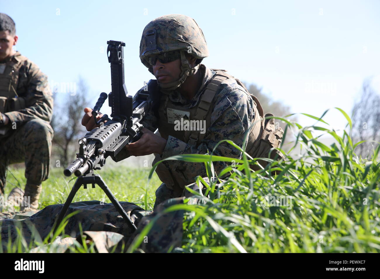 MARINE CORPS BASE CAMP PENDLETON, Calif. -- Cpl. Isaiah Phillips, a ...