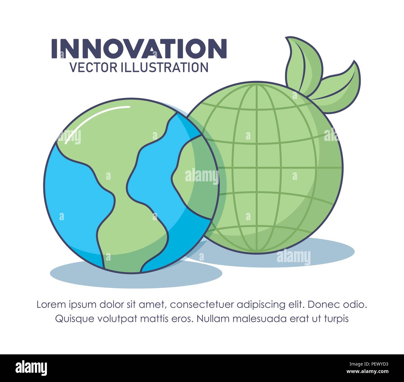 infographic presentation of innovation and technology concept with over ...