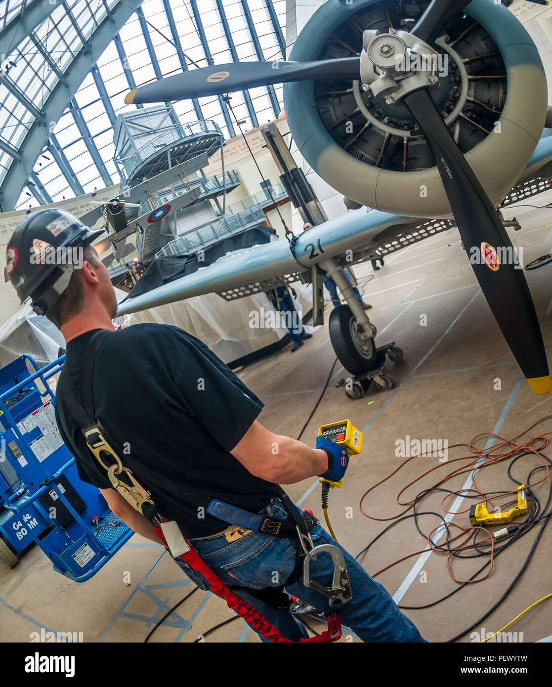 Dauntless cockpit hi-res stock photography and images - Alamy