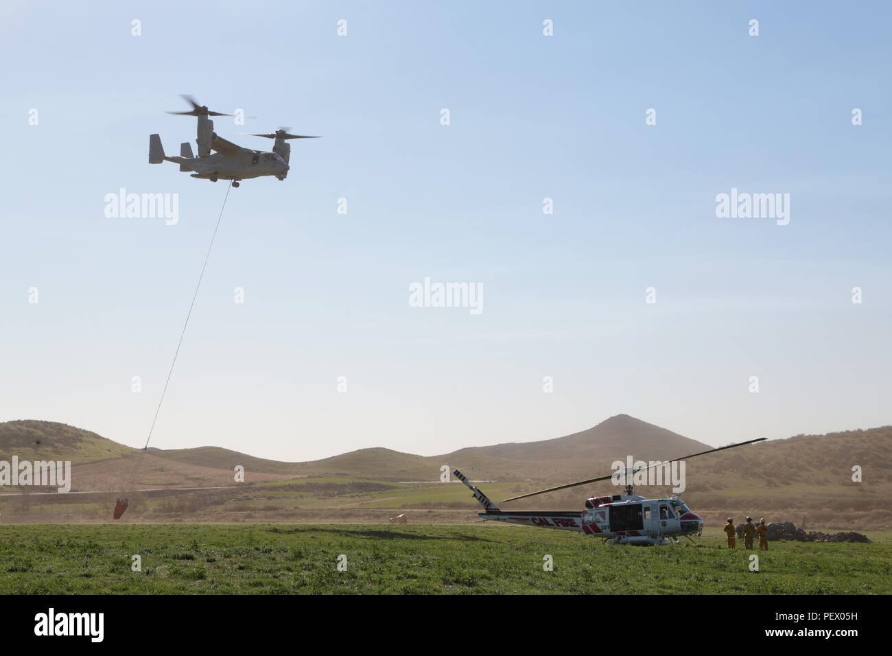 Marines from VMM-165, Marine Aircraft Group 16, 3rd MAW, conduct ...