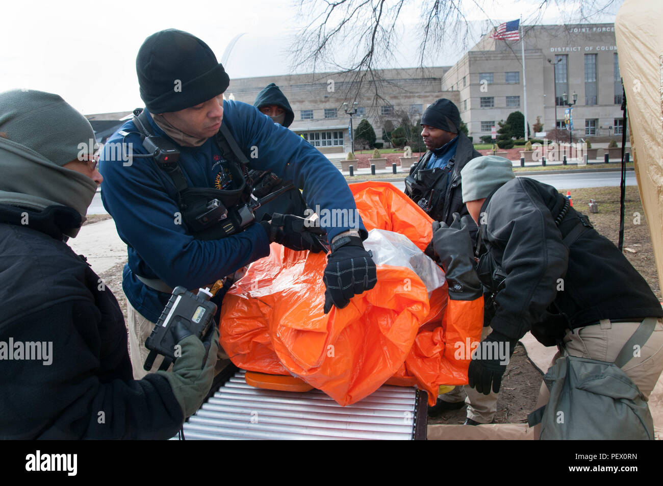 The 33rd Civil Support Team (CST) survey and decontamination team ...