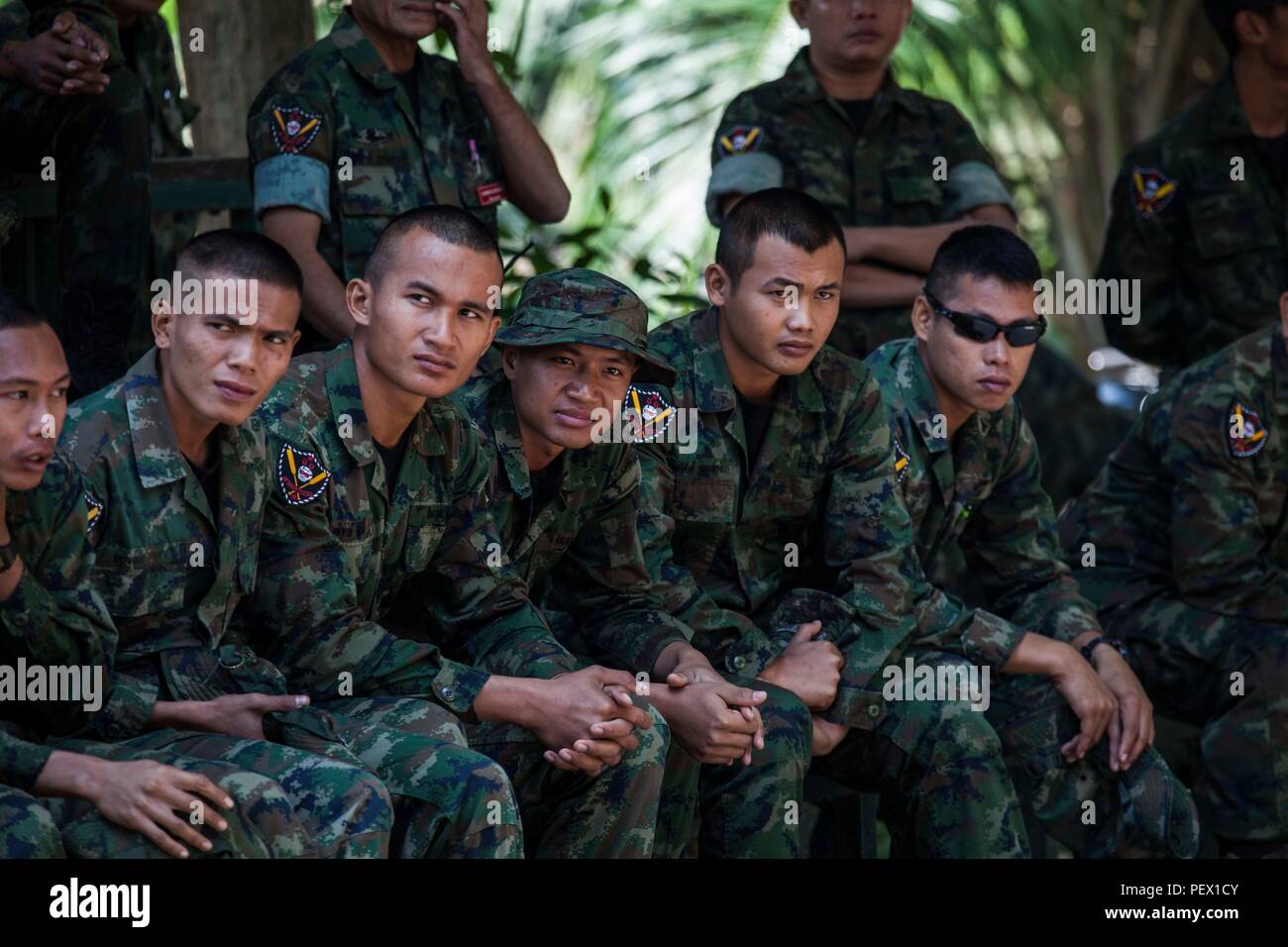 U.S., Thai, and Republic of Korea Marines conduct jungle survival ...
