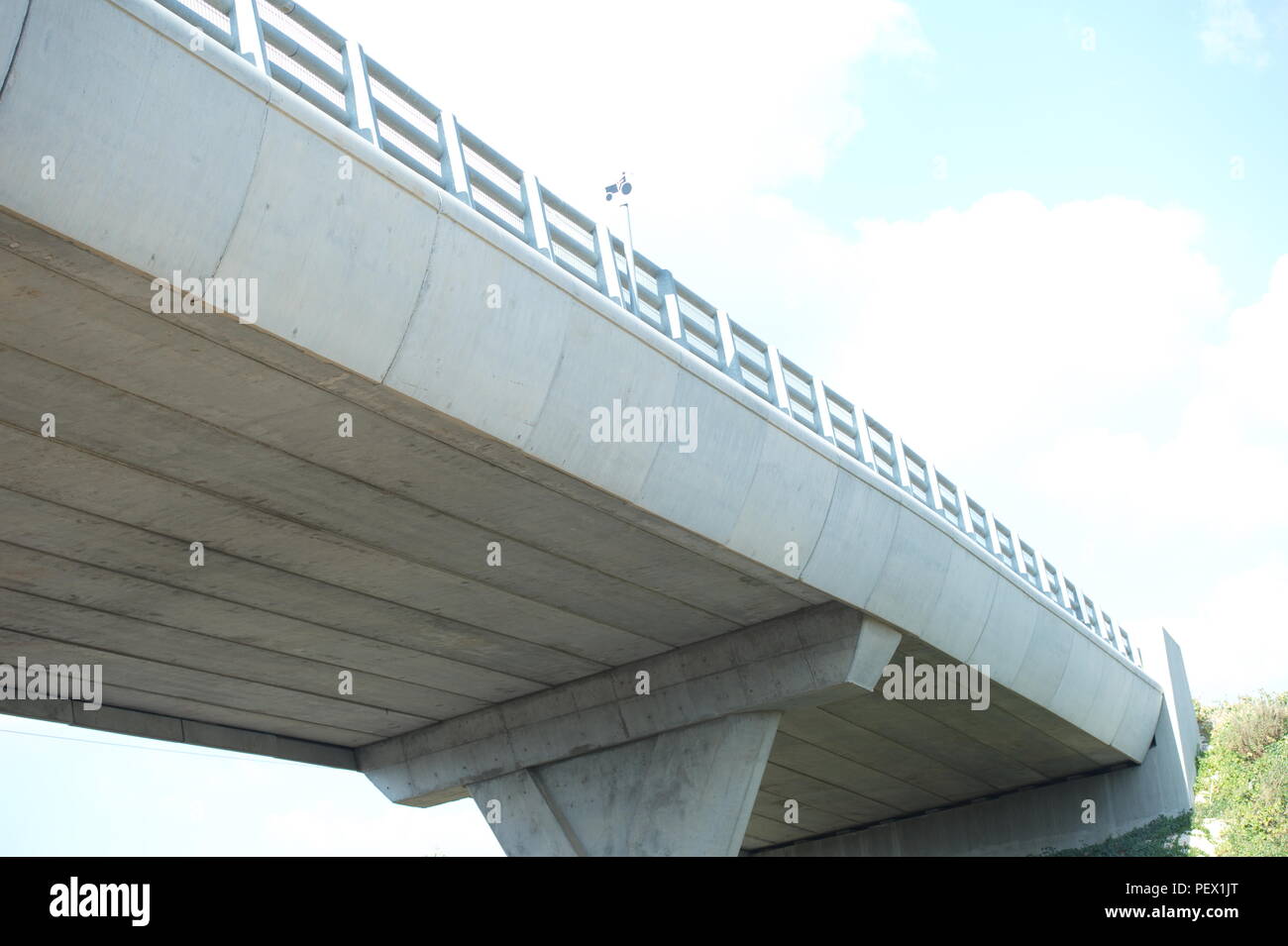 long bridge for railway, made by concrete Stock Photo - Alamy