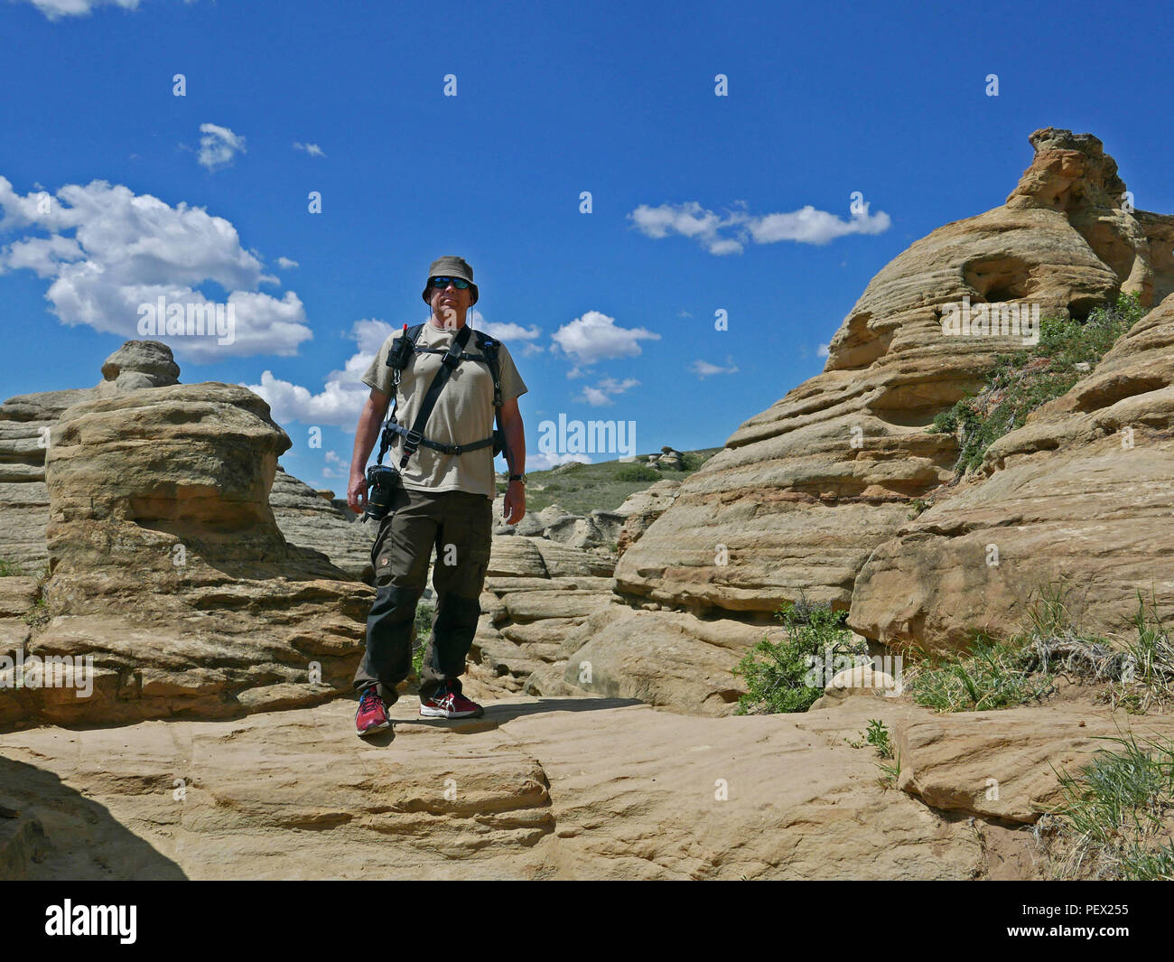 Alberta badlands road trip hi-res stock photography and images - Alamy