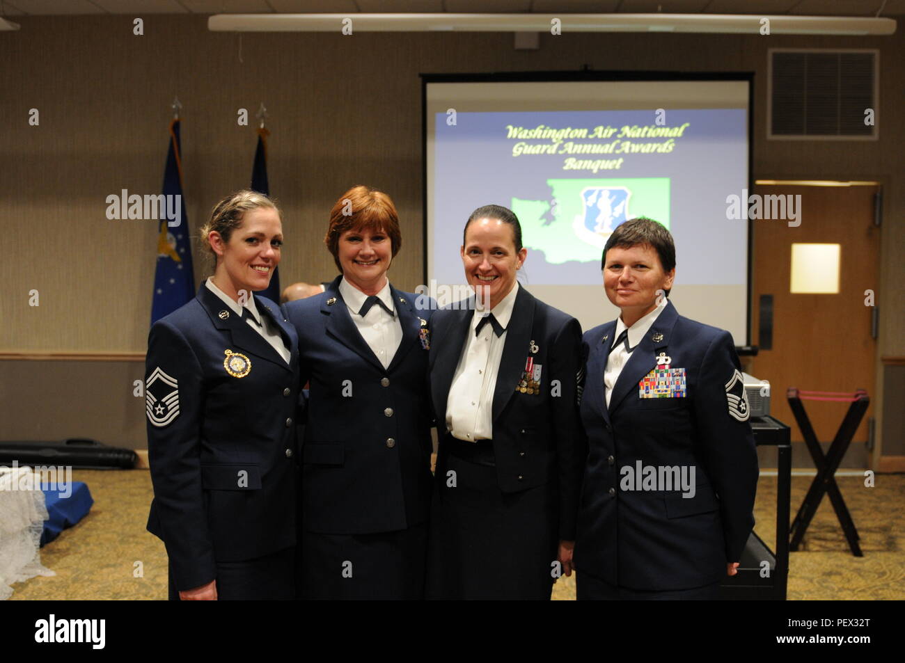 This is the Washington Air National Guard Annual Awards Banquet that ...