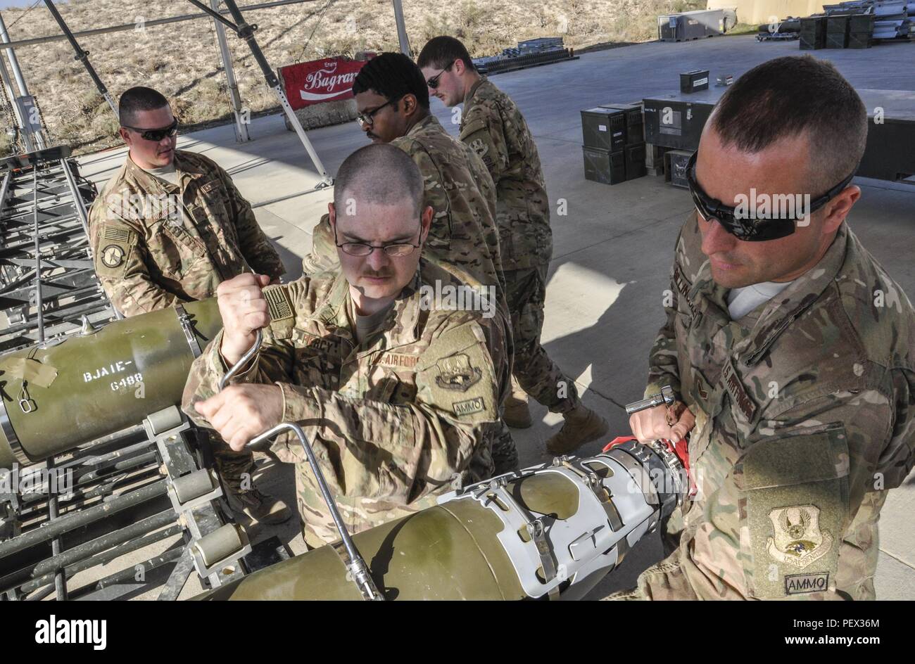 Staff Sgt. Samuel Percy, left, and Staff Sgt. Bryce Billingsly, both ...