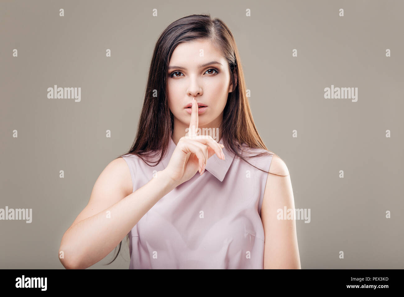 Hush With Finger Rock