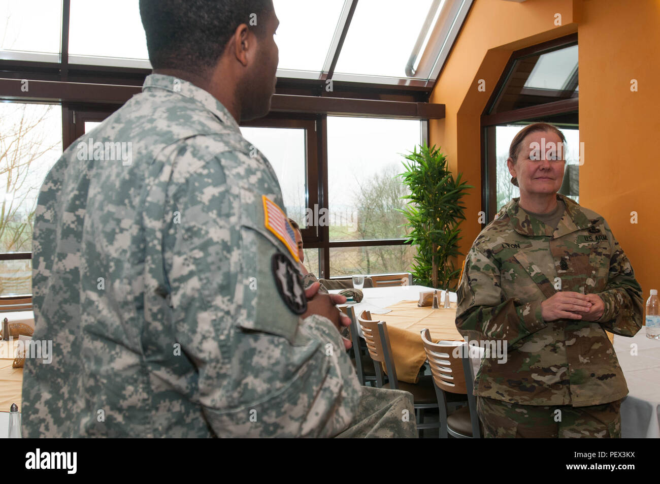 Command Sgt. Maj. Sheryl D. Lyon, U.S. Army Europe, U.S. Army NATO ...