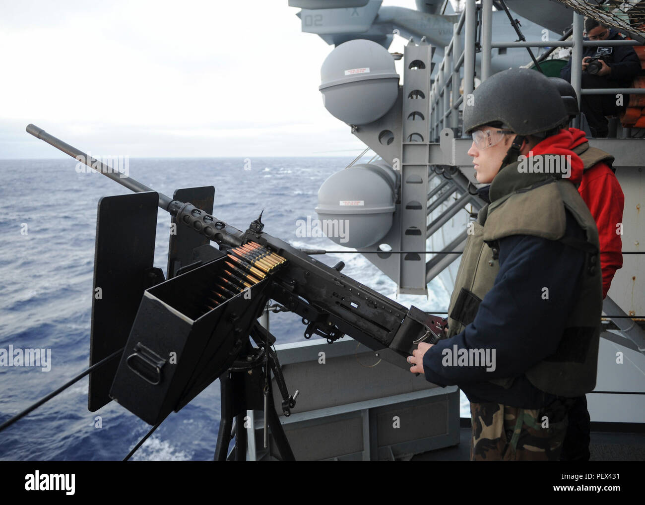 50 caliber machine gun mounts hi-res stock photography and images - Alamy