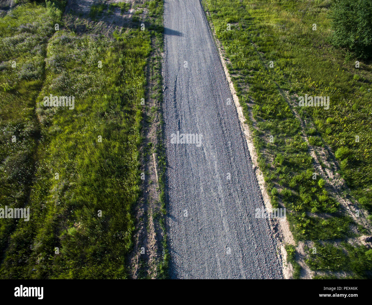 country road, view from above Stock Photo - Alamy