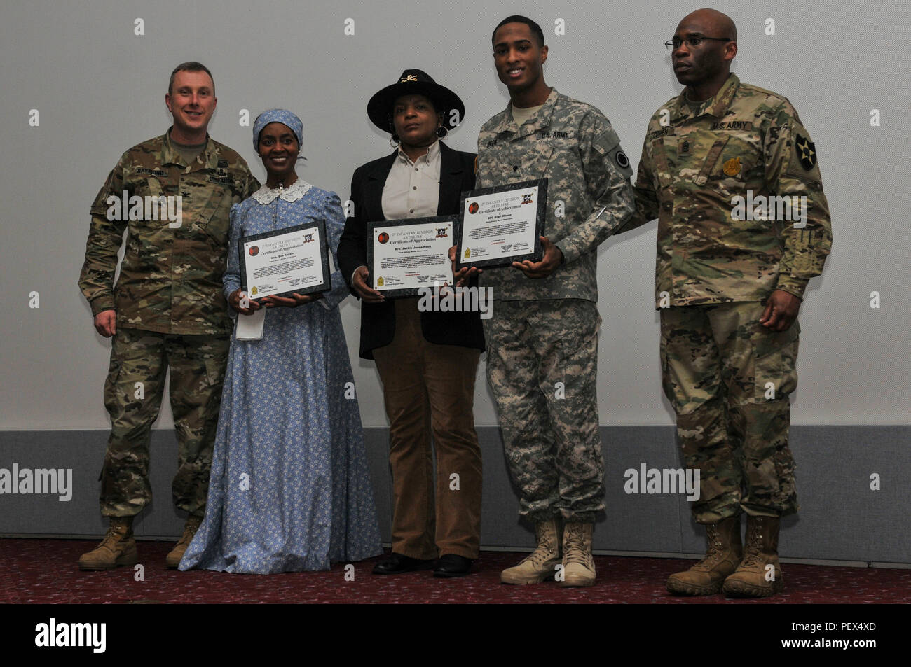 Col. Phillip Raymond, commander of the 2nd Division Artillery, and ...