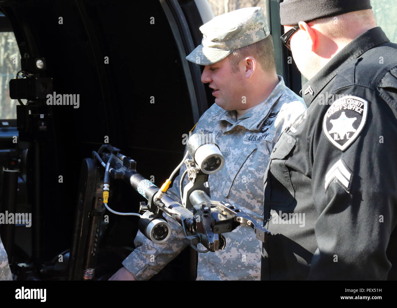 New York Army National Guard Staff Sgt. Adam Lendt, a Soldier in the ...