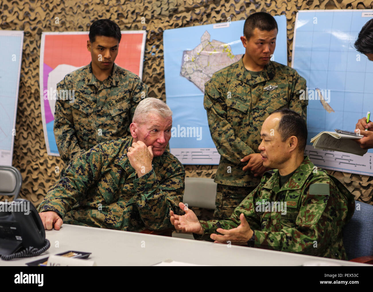 U.S. Marine Lt. Gen. John A. Toolan discusses current operational ...