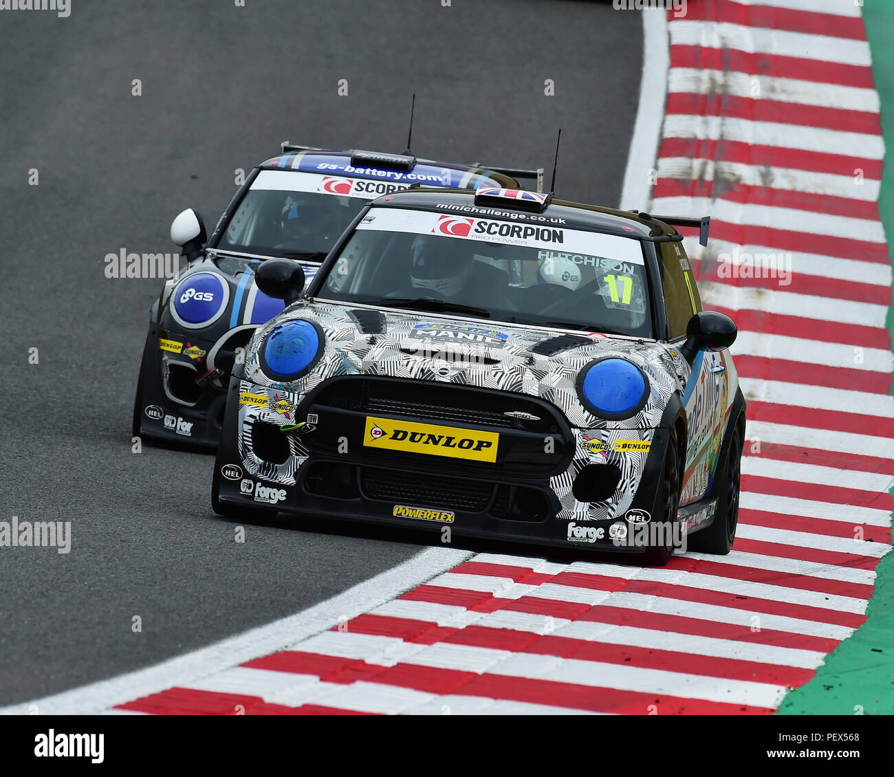 Brad Hutchison, Mini F56 JCW, Mini Challenge, DTM Race Meeting ...
