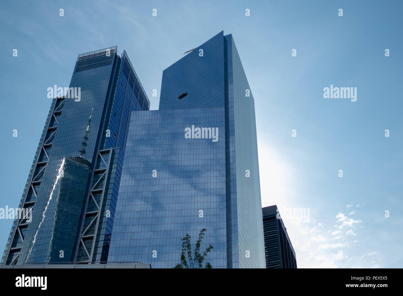 Photography of a modern Building in New York Stock Photo - Alamy