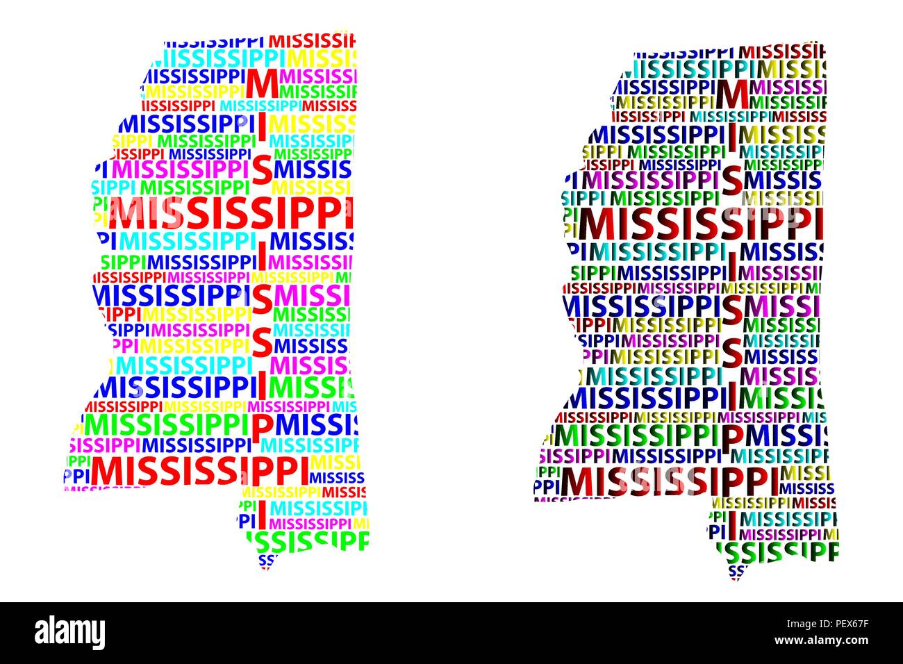 Map of jackson Stock Vector Images - Alamy