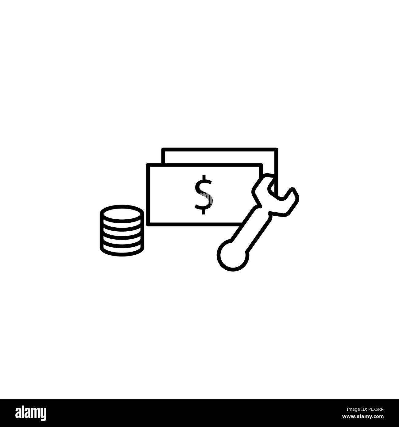Setting the value of a linear symbol (icon Stock Vector Image & Art - Alamy