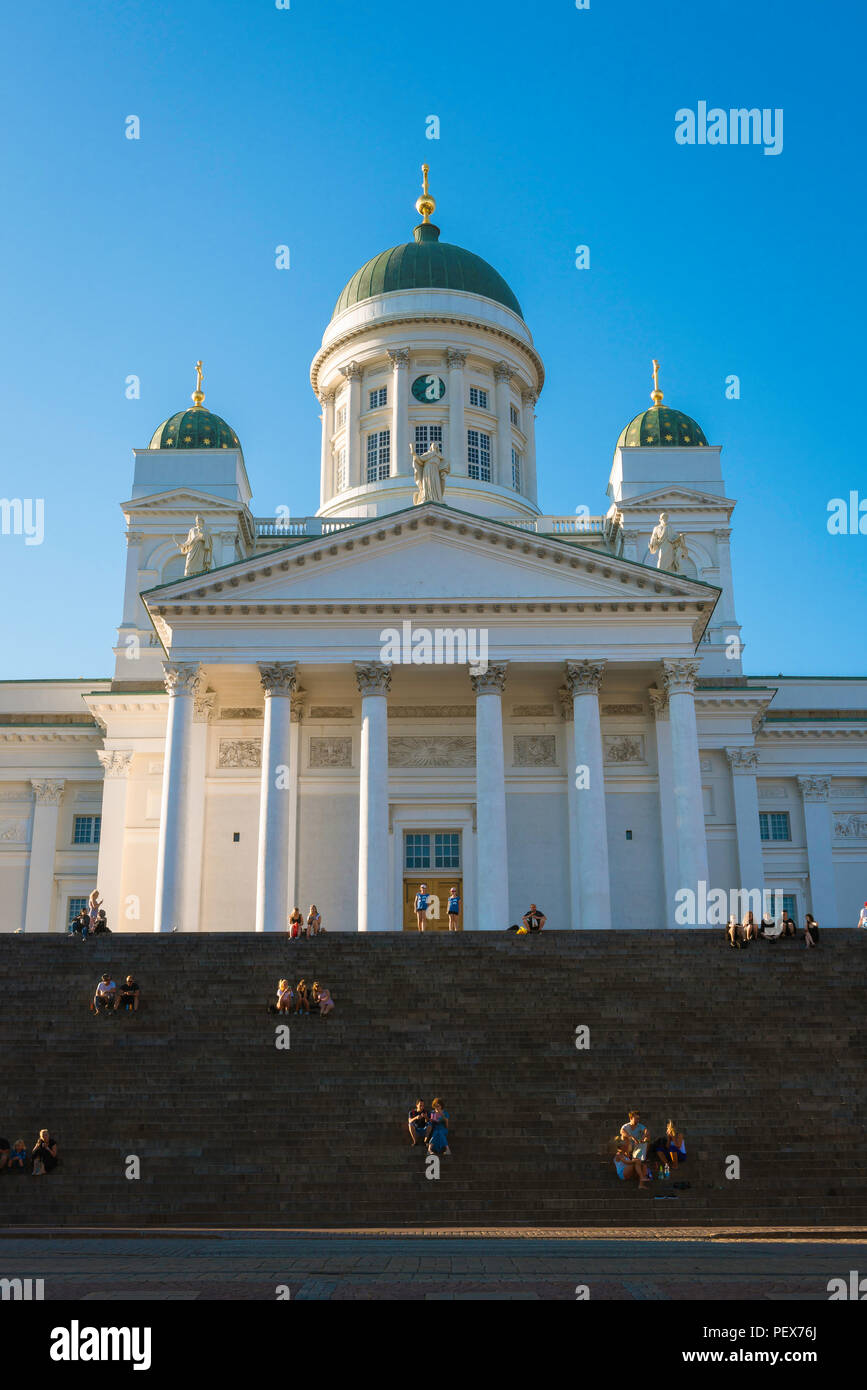 Steps of helsinki cathedral hi-res stock photography and images - Alamy