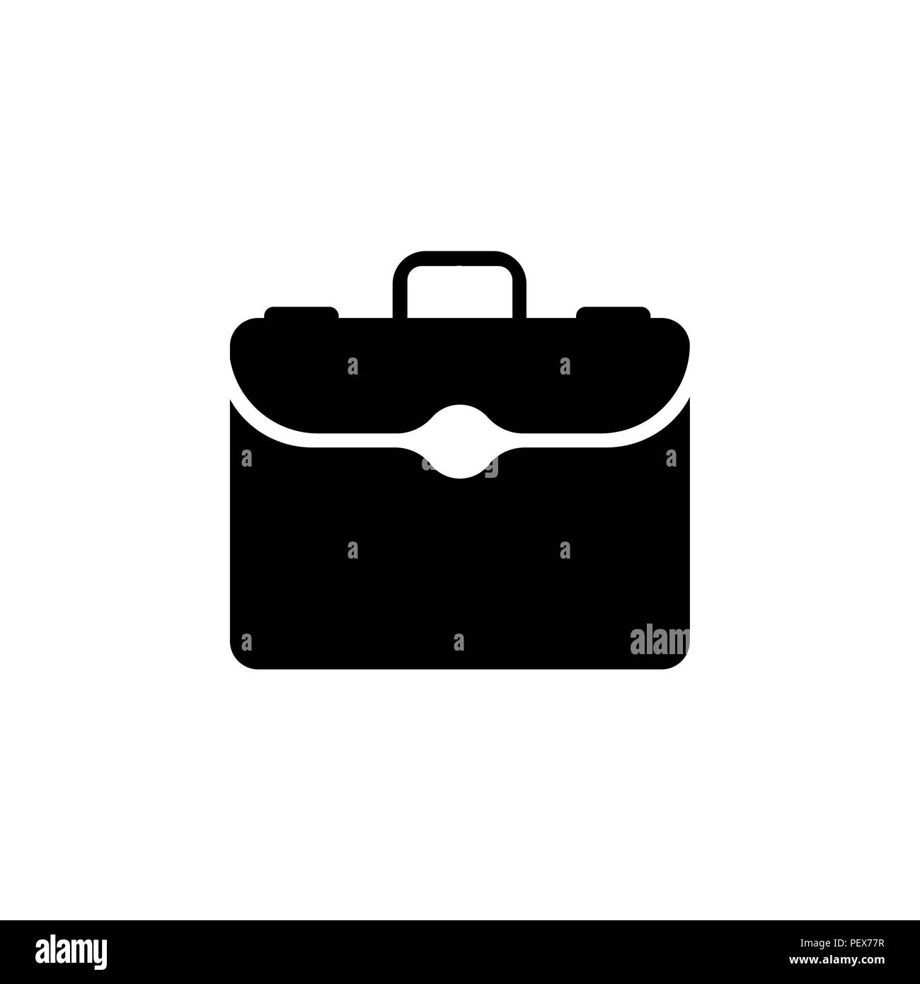 briefcase icon. vector illustration symbol (sign) business Stock Vector ...