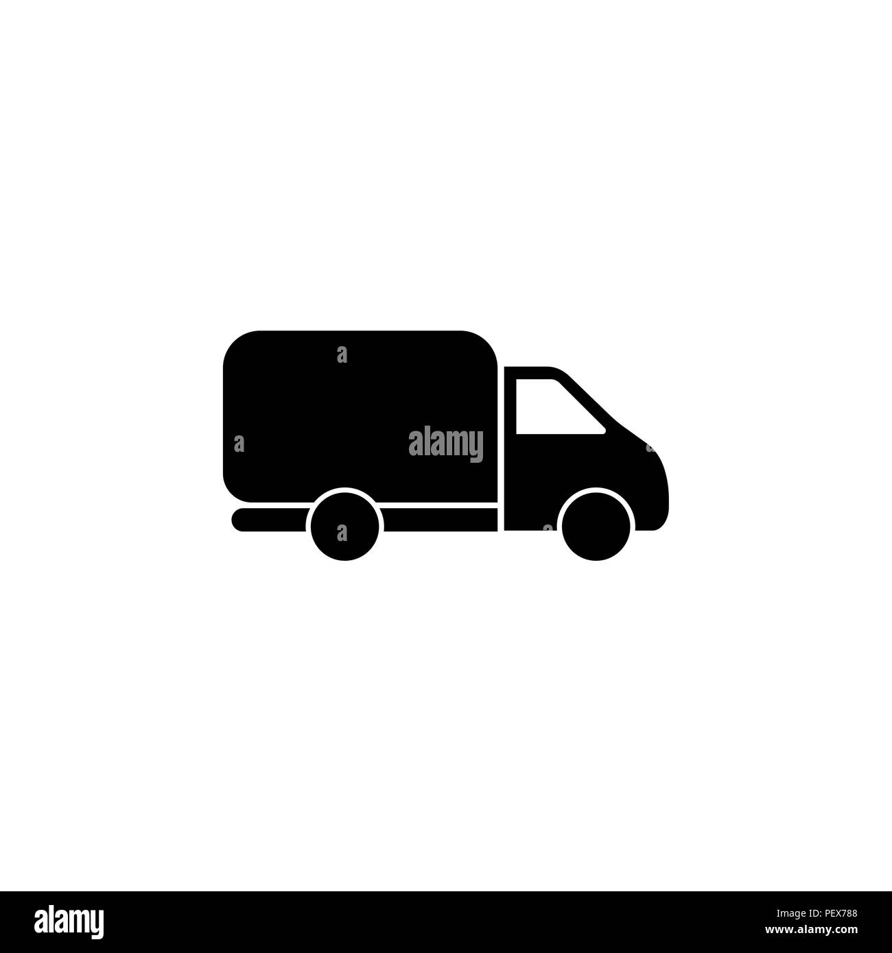 Delivery Truck icon. Vector illustration. symbol (sign Stock Vector ...