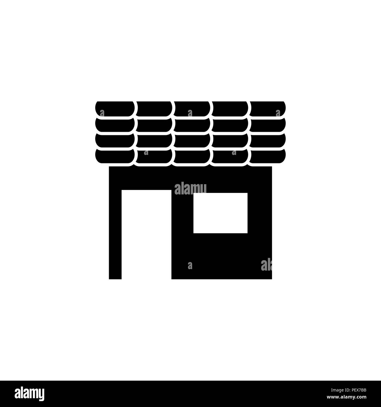 Emblem small town Stock Vector Images - Alamy