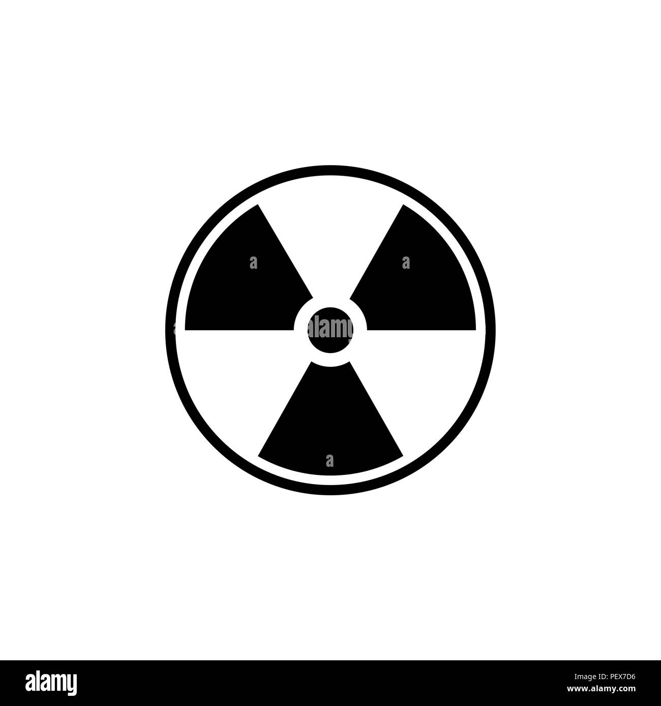 Radioactive Icon Vector