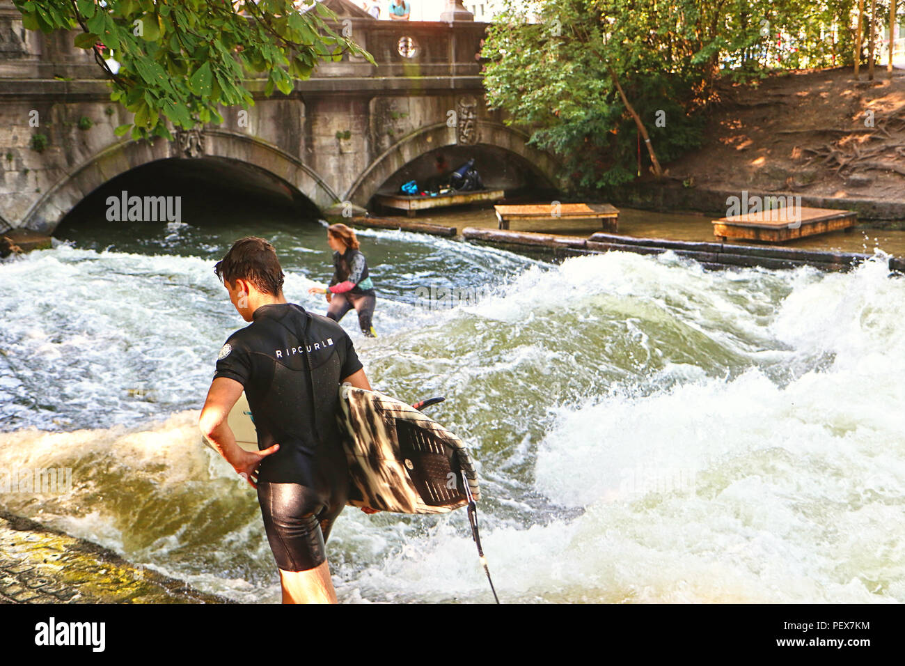 Girl diving board hi-res stock photography and images - Alamy