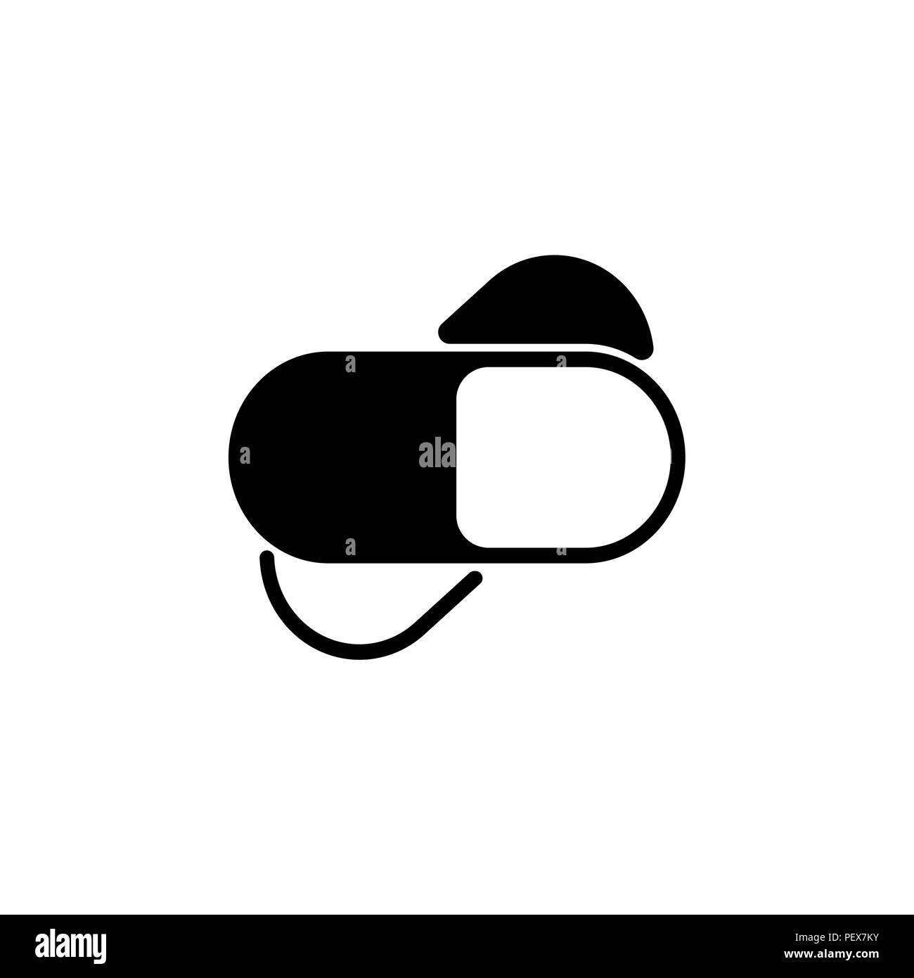 tablets (pills) icon. vector illustration symbol (sign Stock Vector ...